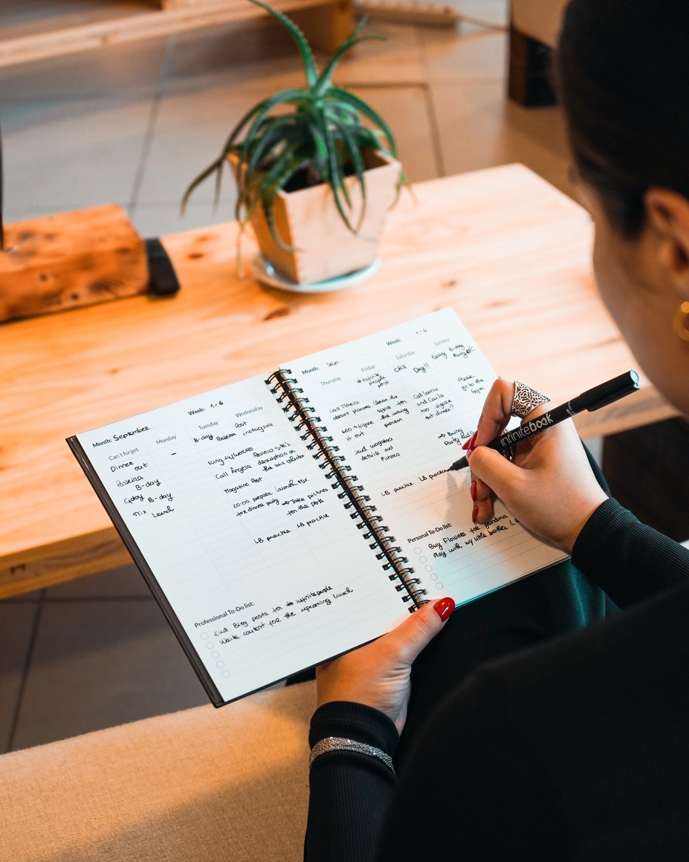 Infinitebook - a agenda que acompanha todos os momentos importantes da vida