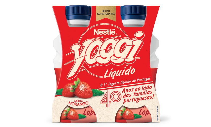Yoggi celebra 40 anos com garrafas com apelidos portugueses