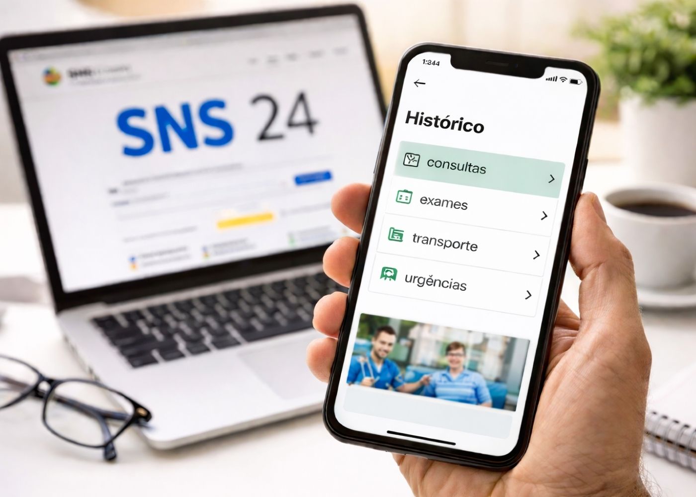 App SNS 24 já permite consultar histórico de cuidados e comparticipações